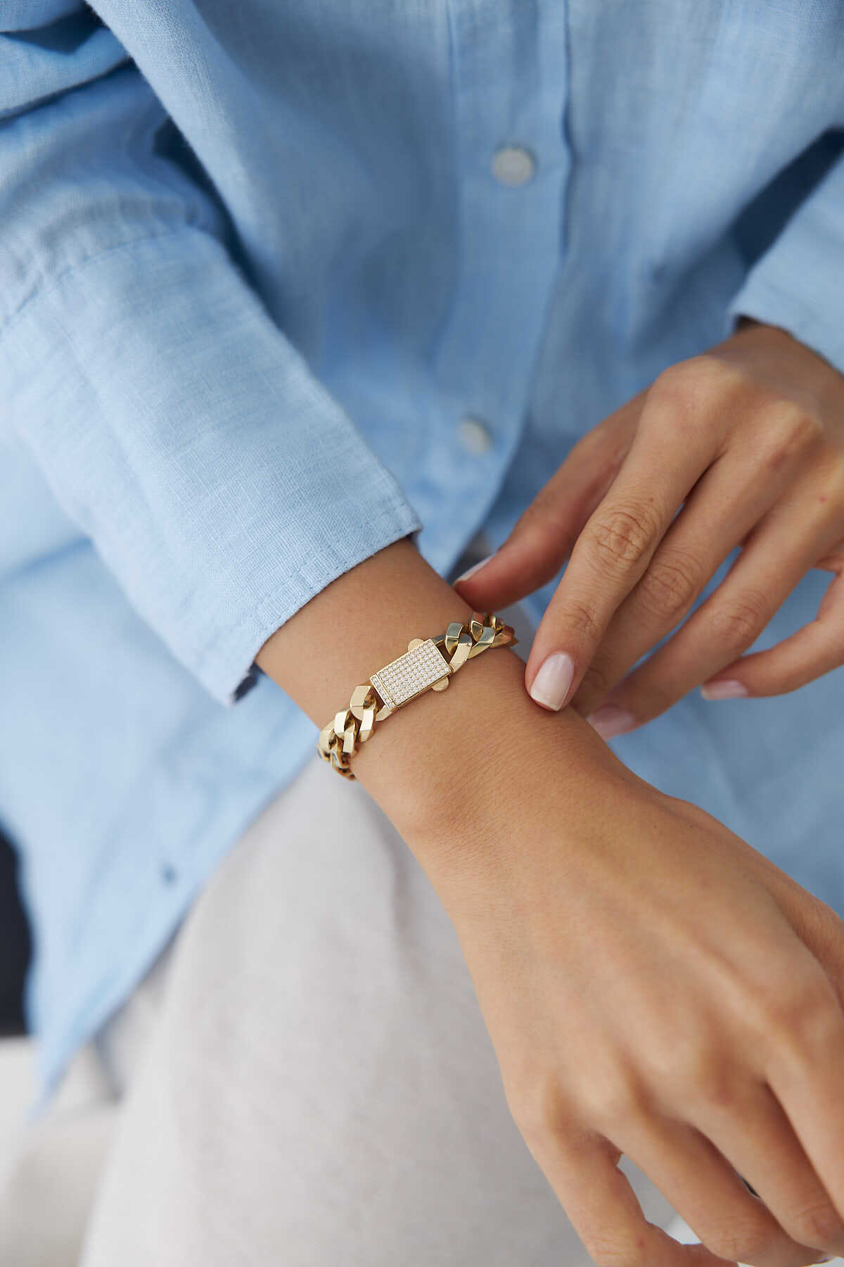 Yavuz Kuyumculuk - Köşeli Gurmet Bileklik