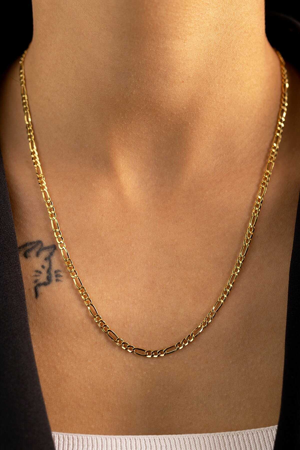 Yavuz Kuyumculuk - Figaro Zincir Kalın