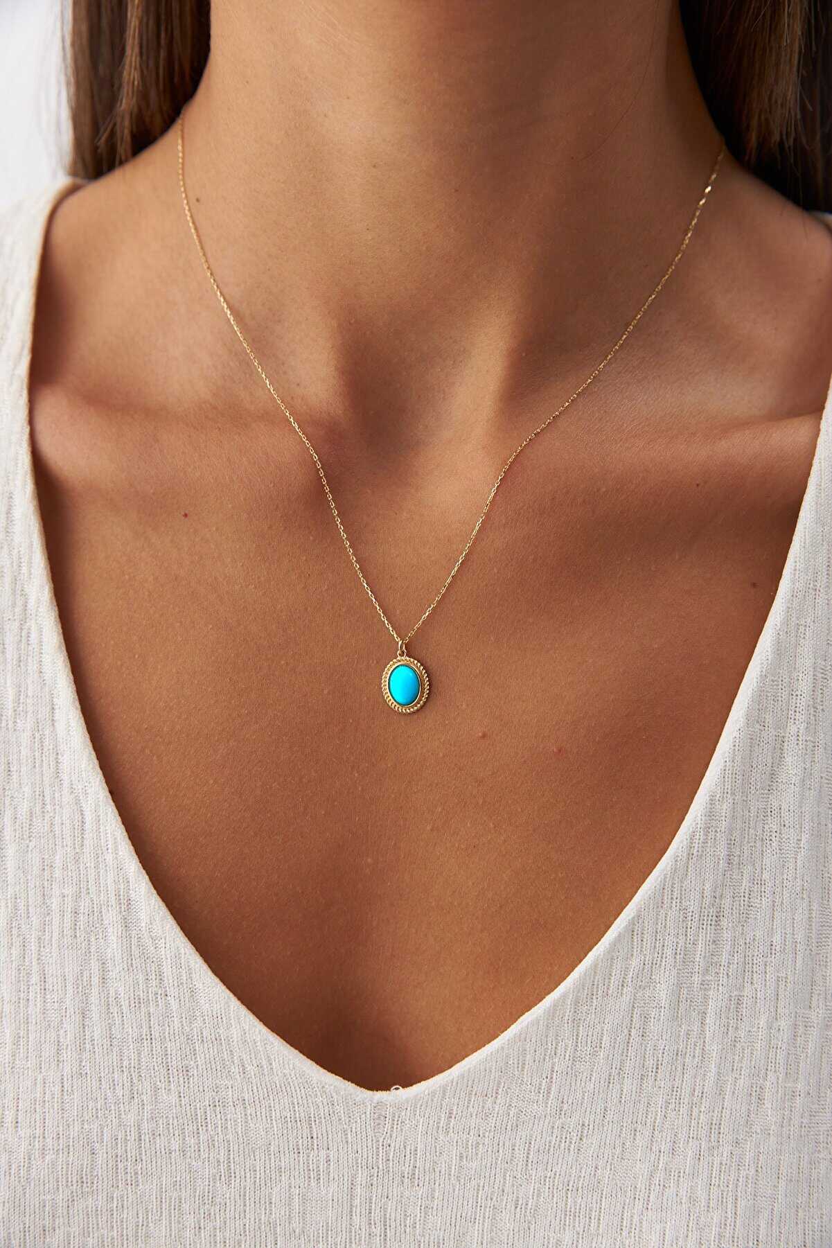 Yavuz Kuyumculuk - Firuze Kolye