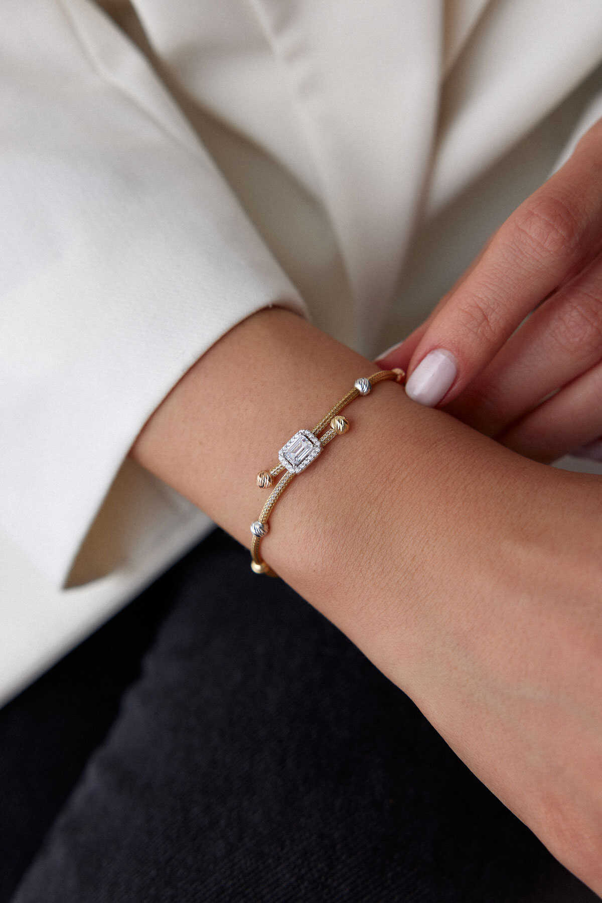 Yavuz Kuyumculuk - Baget Bileklik Dorika Toplu