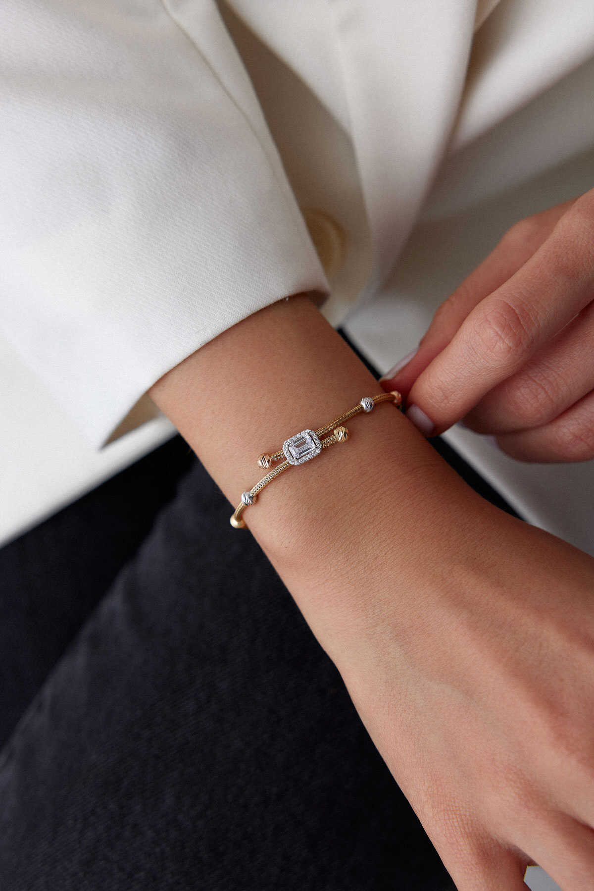 Yavuz Kuyumculuk - Baget Bileklik Dorika Toplu